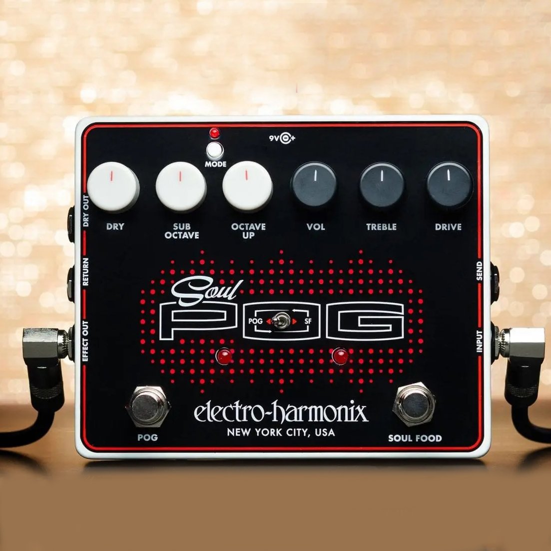 Electro Harmonix EHX Soul POG Polyphonic Octave Generator Pedal - MG ...